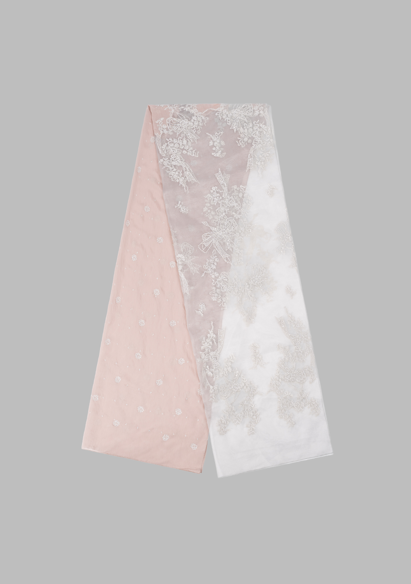 BLUSH MALAGA TWO TONED REBEN SELENDANG